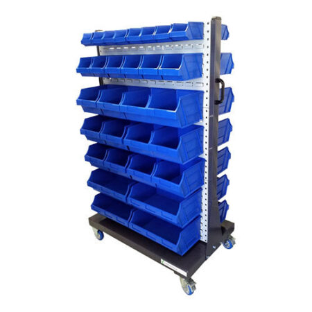60 Bin Louvre Panel Trolley | Krosstech