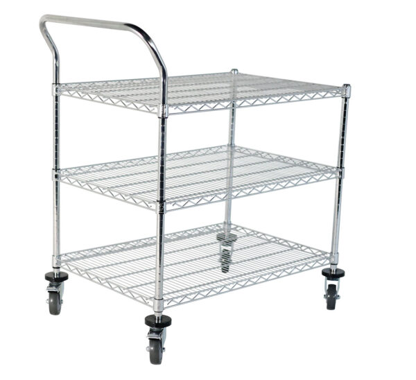 SURGISPAN® 3 Tier Trolley - Nickel Chrome Wire | Krosstech