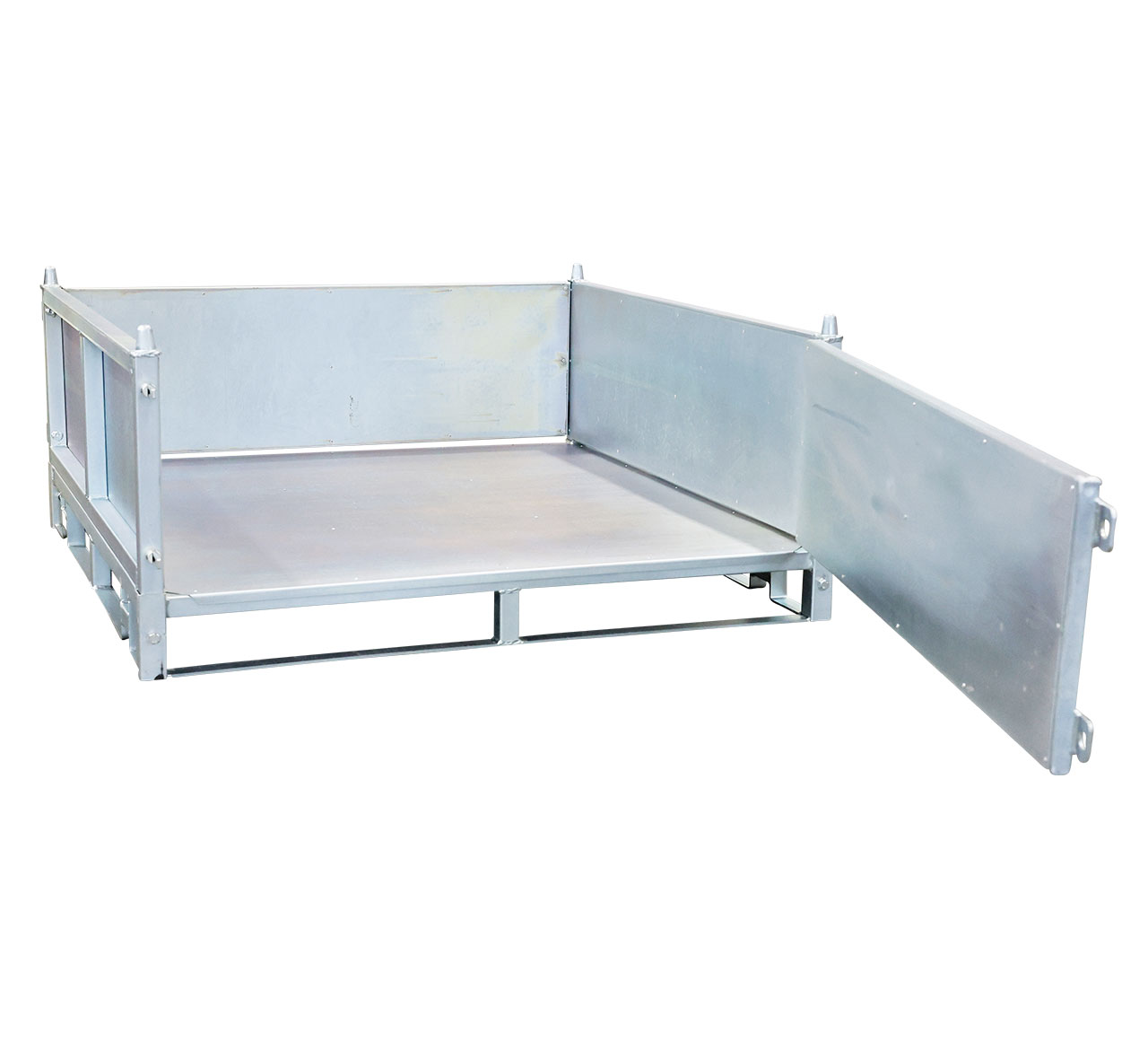 Sheet Metal Stillage - Mesh Sides & Base | Krosstech
