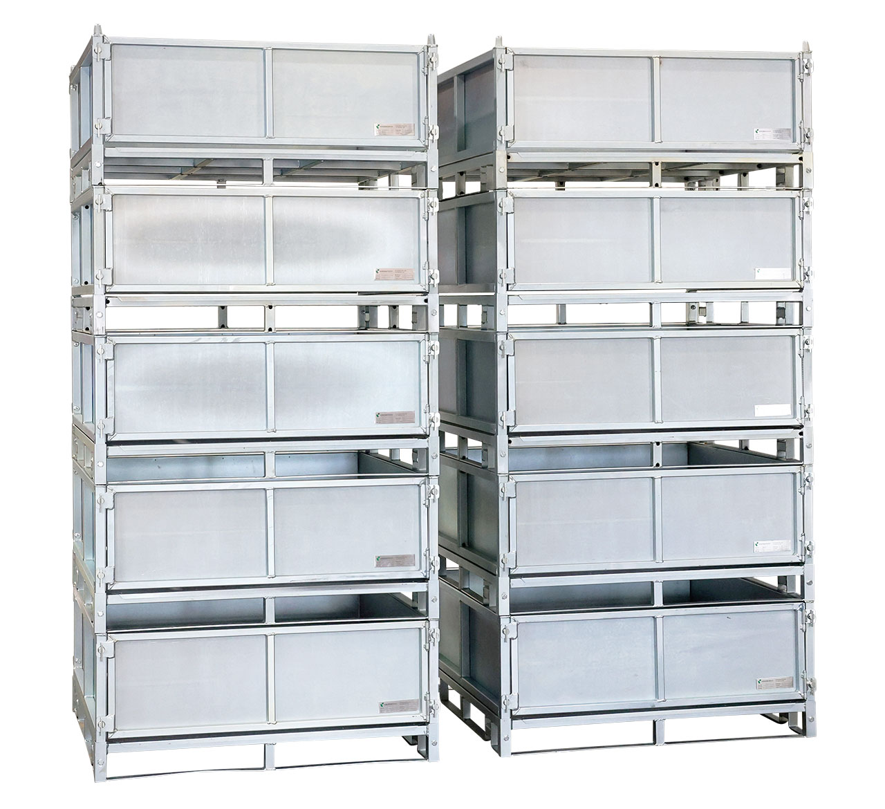 Sheet Metal Stillage - Mesh Sides & Base | Krosstech